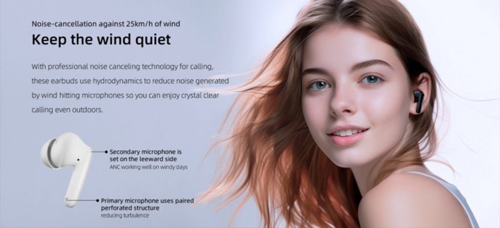 QCY T13 ANC 2 Best Selling ANC Earbuds - Deximpo Shop