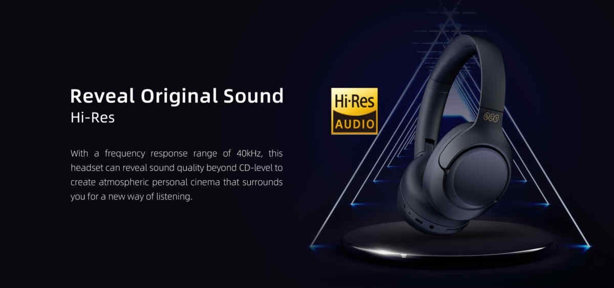 QCY H3 - 43dB Hybrid ANC With Hi Res Audio - Deximpo Shop